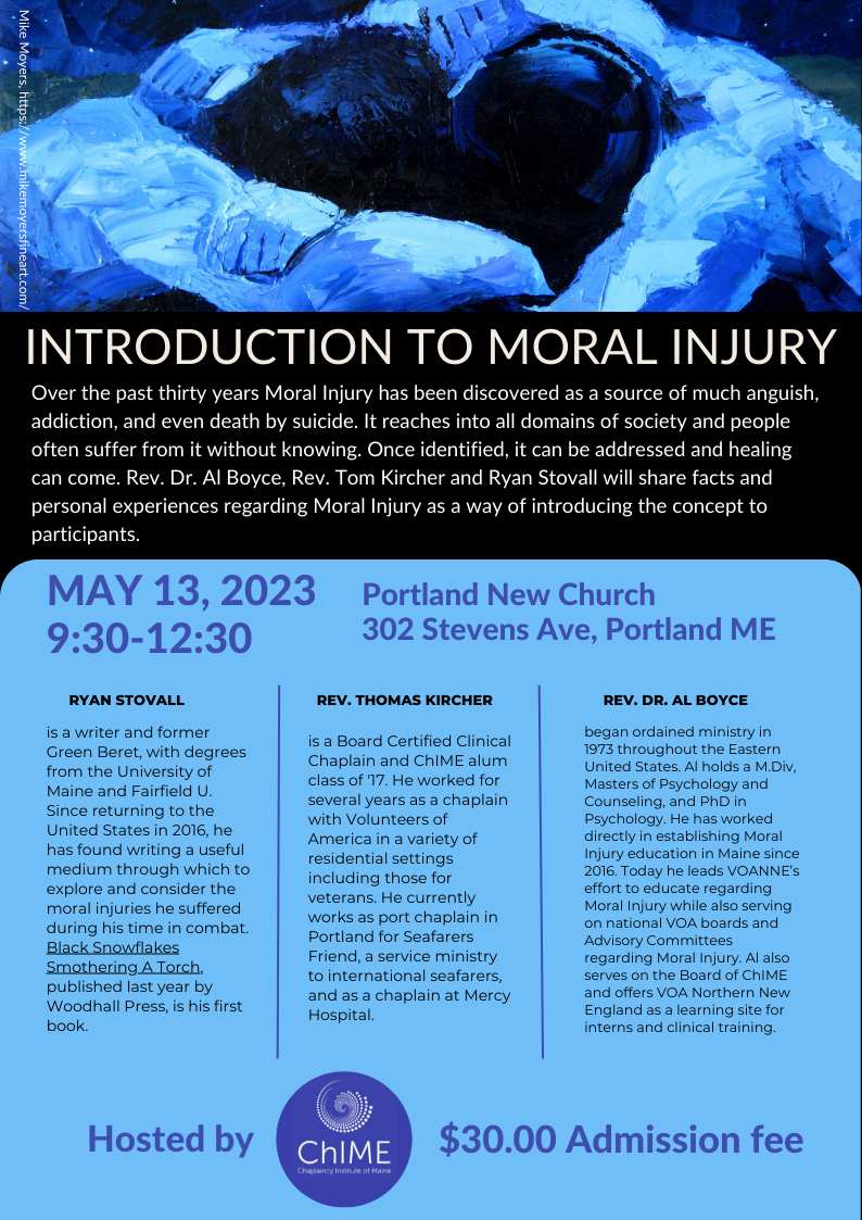Moral Injury with Rev. Al Boyce, Rev Tom Kircher and Ryan Stovall — The ...