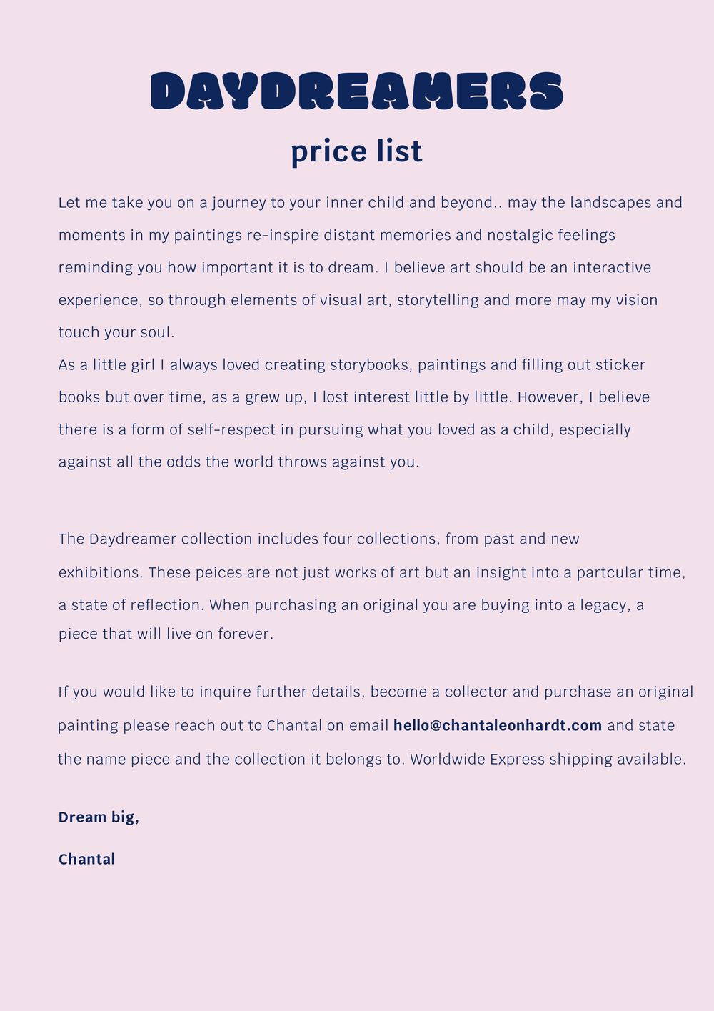 originals — CHANTAL LEONHARDT