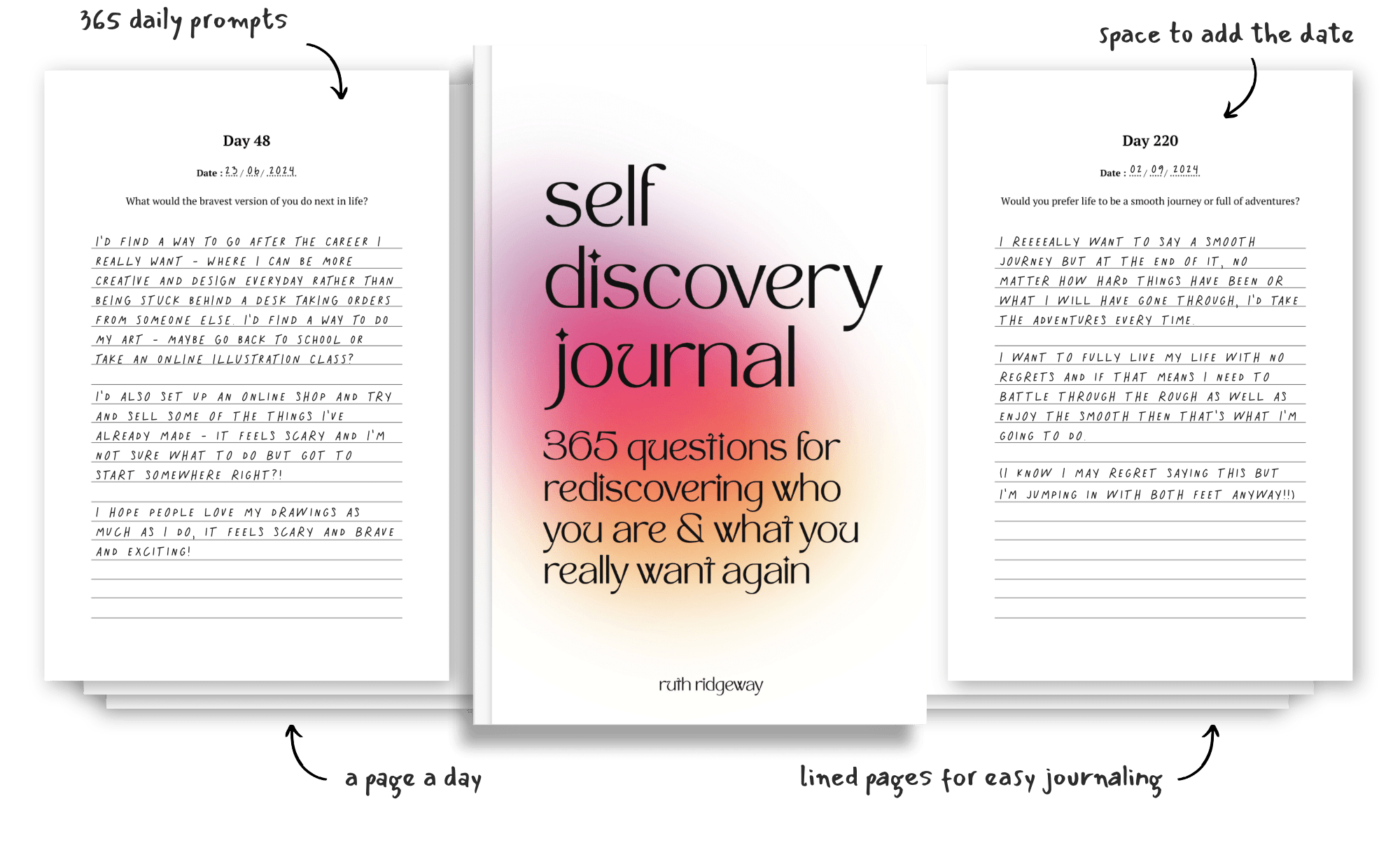 Self Discovery Journal Ruth Ridgeway