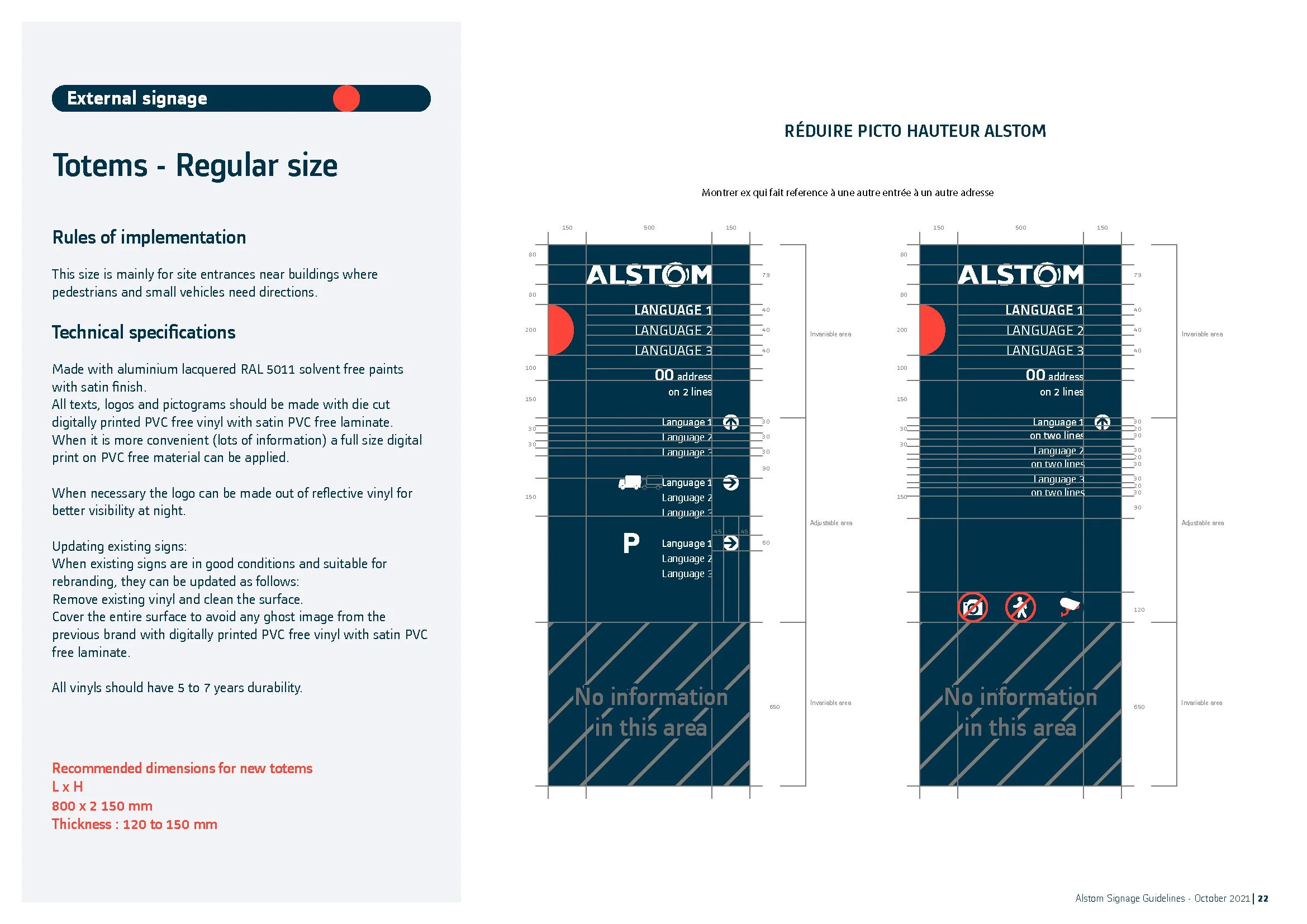 Brand signage guidelines — WOP-DESIGN