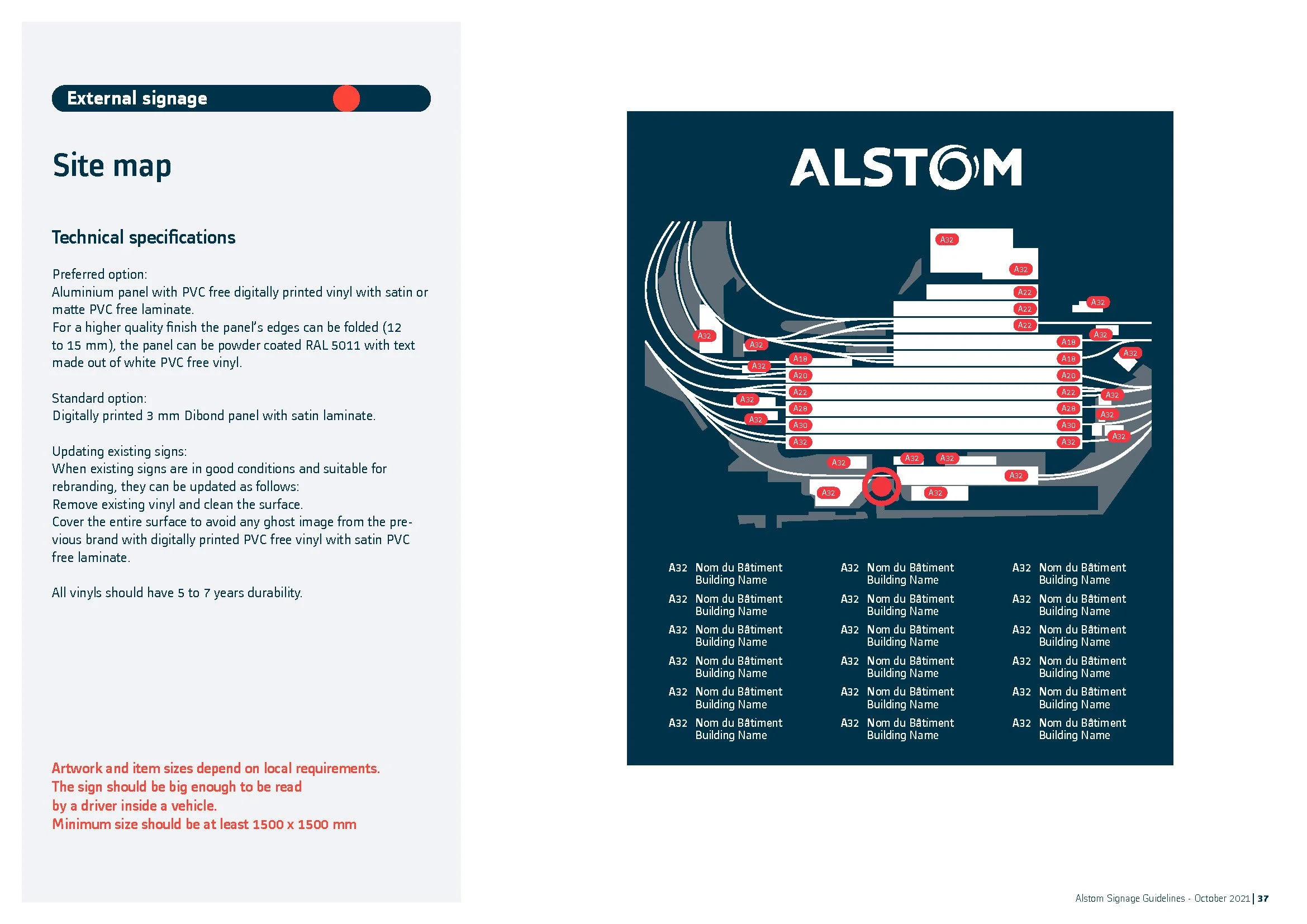 Brand signage guidelines — WOP-DESIGN