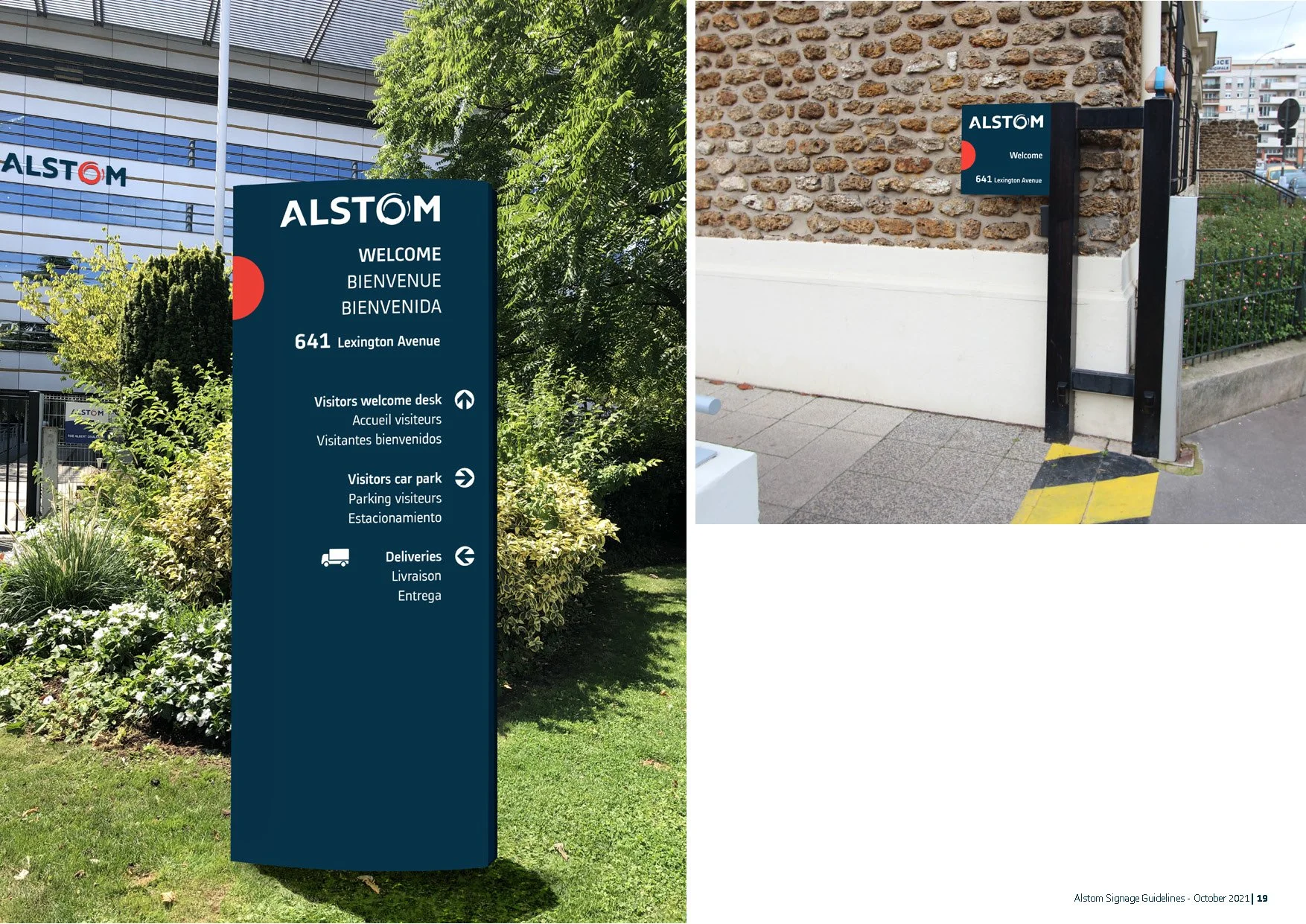 Brand signage guidelines — WOP-DESIGN