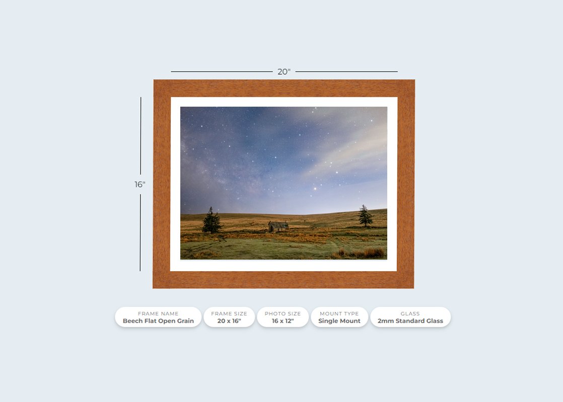 Nun's Cross Farm at Night, Mounted and Framed — MJC PHOTOGRAPHY