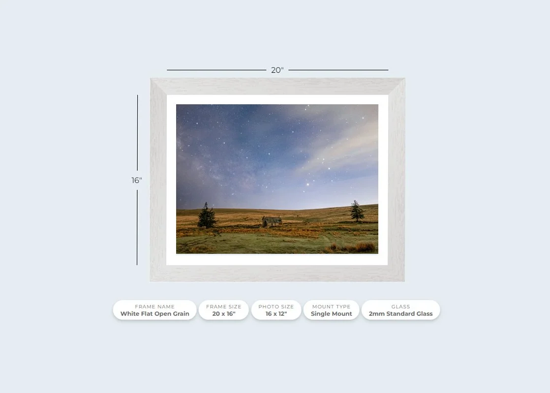 Nun's Cross Farm at Night, Mounted and Framed — MJC PHOTOGRAPHY