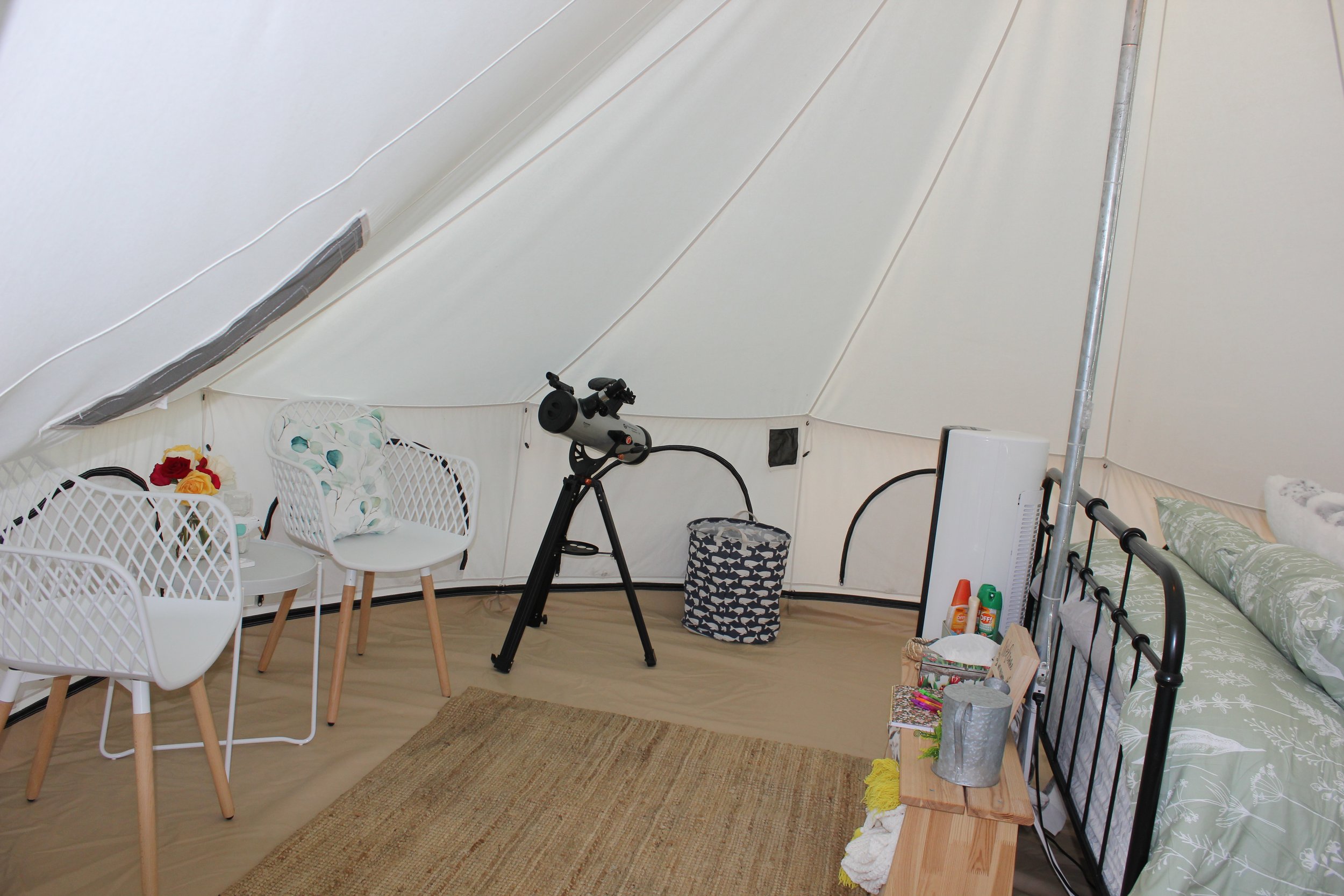 Glamping with the Sea