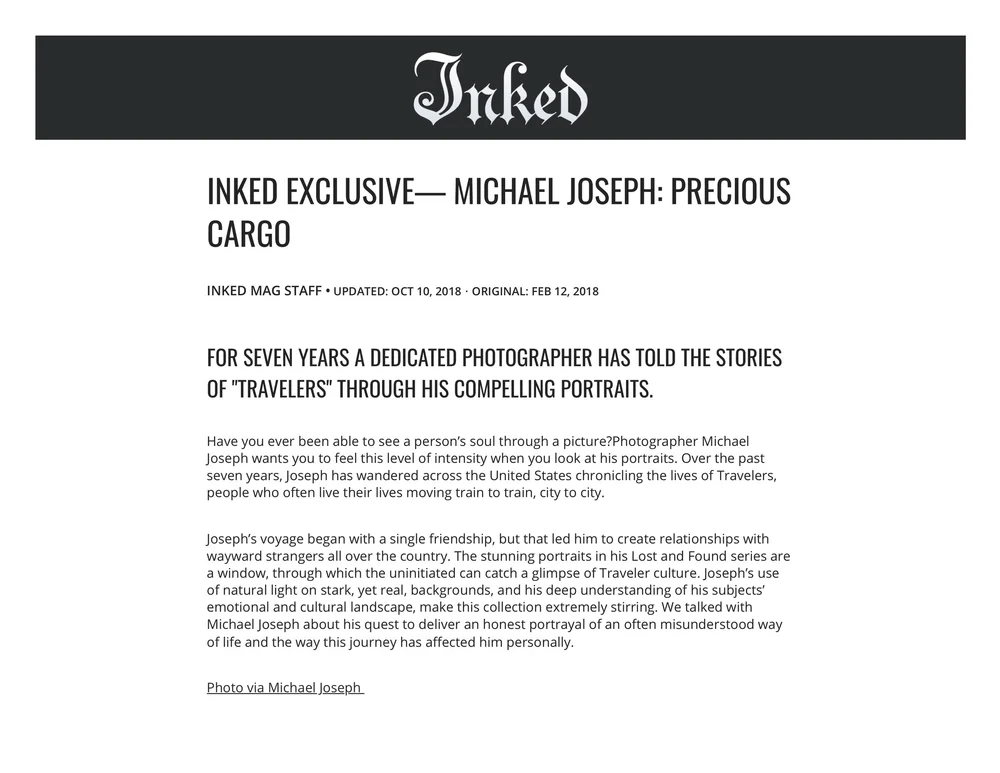 Gallery 1 — Michael Joseph Photographics