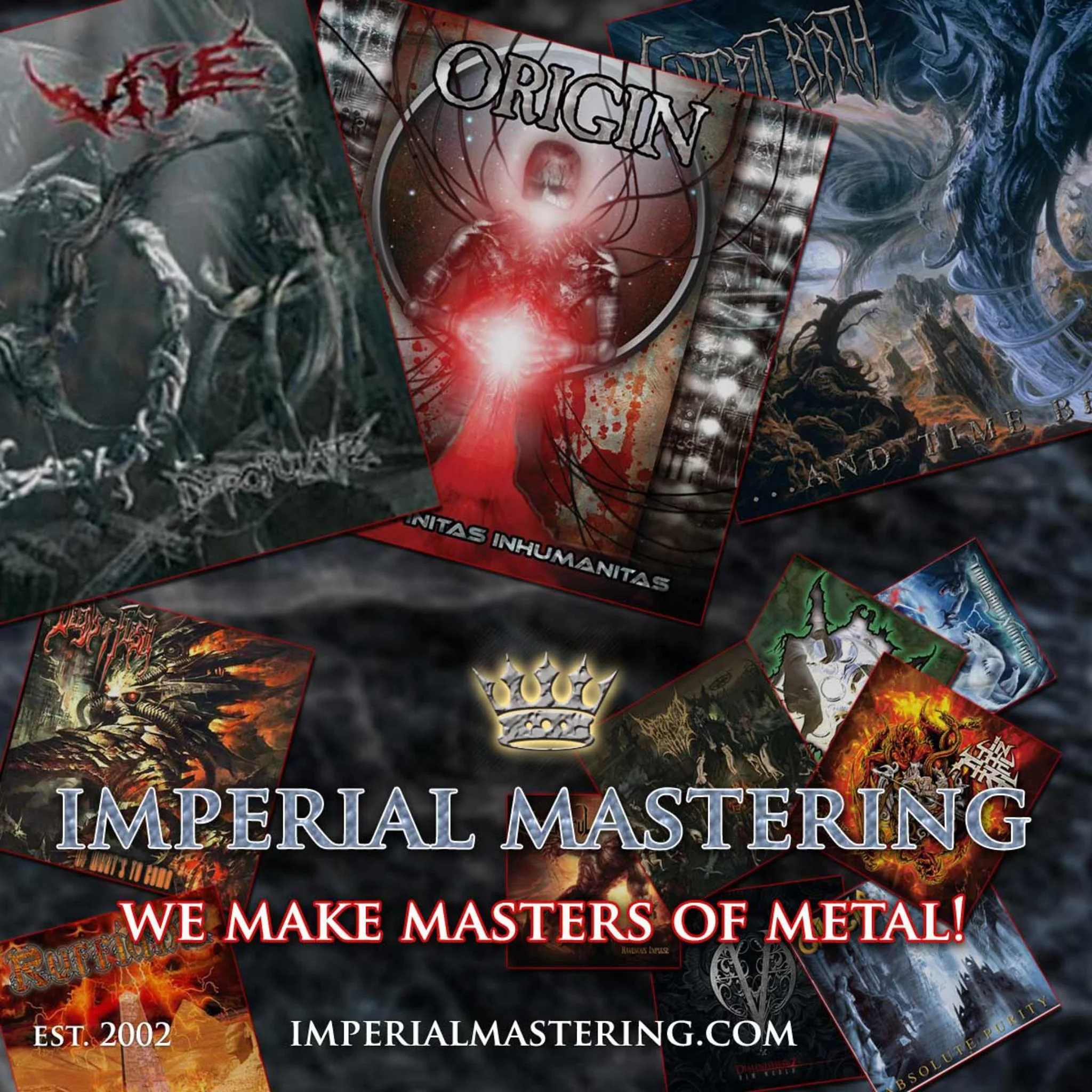 Imperial Mastering - Metal Music Mastering and Mixing Services