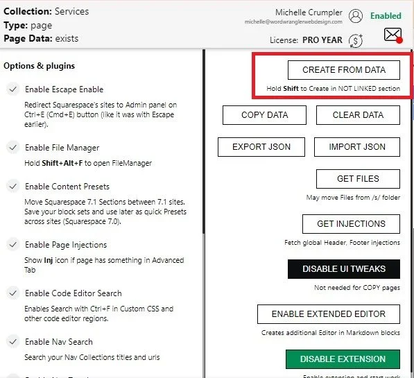Copying pages from one Squarespace website to another — Word Wrangler ...