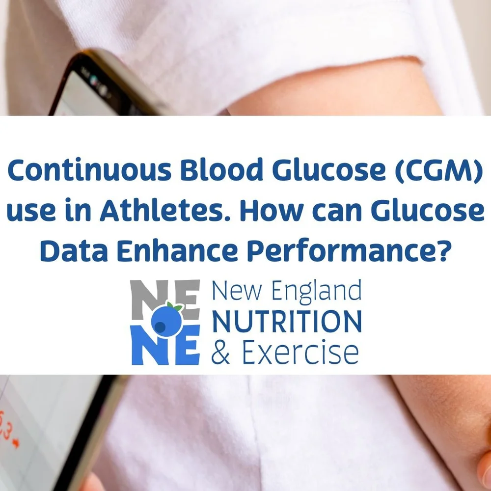 Continuous Blood Glucose (CGM) use in Athletes. How can Glucose Data ...