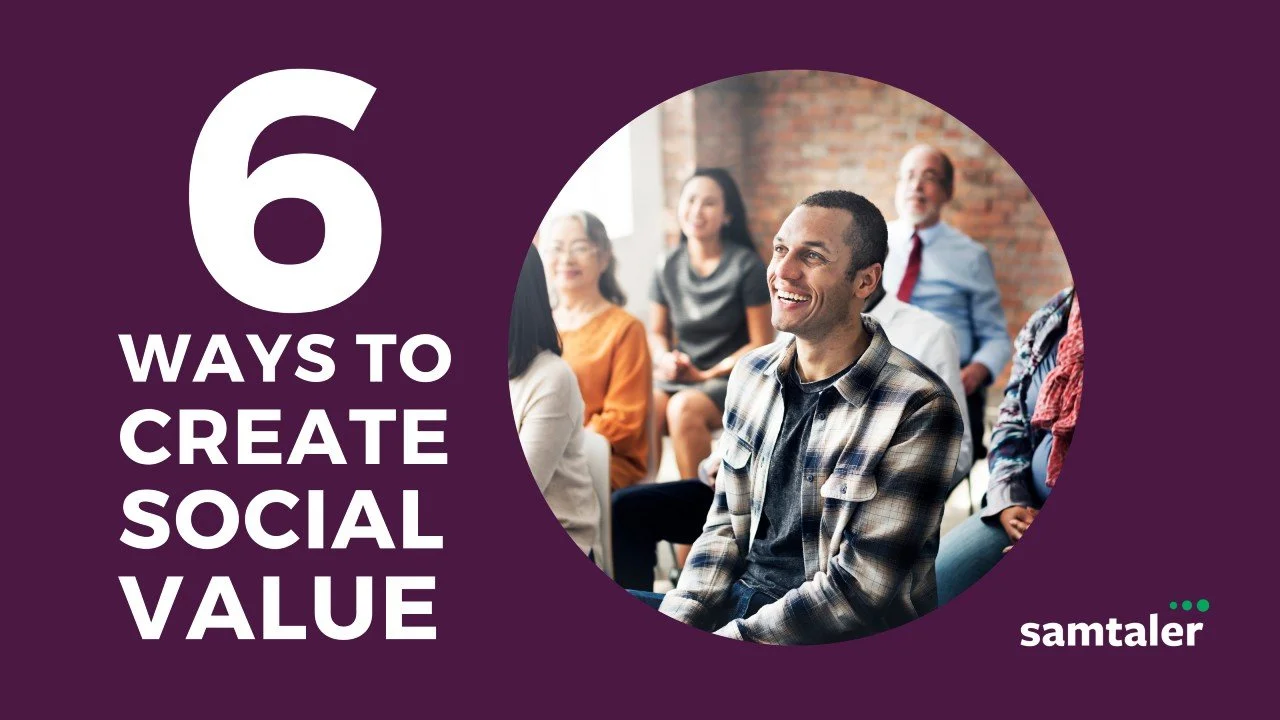 What is social value and how do you create it?