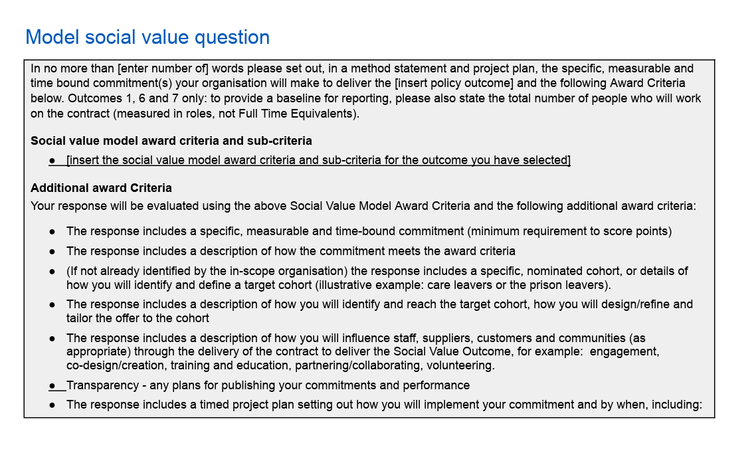 What Is The Social Value Model?