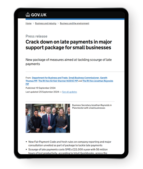 New Payment Rules for Public Sector Suppliers: Why Prompt Payment is ...