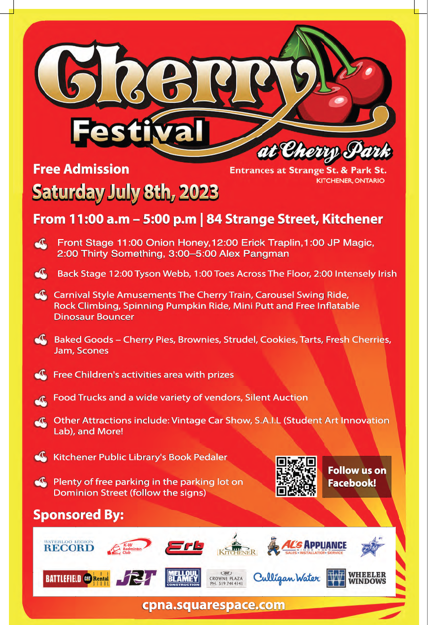 Cherry Festival — Cherry Park Neighbourhood Association
