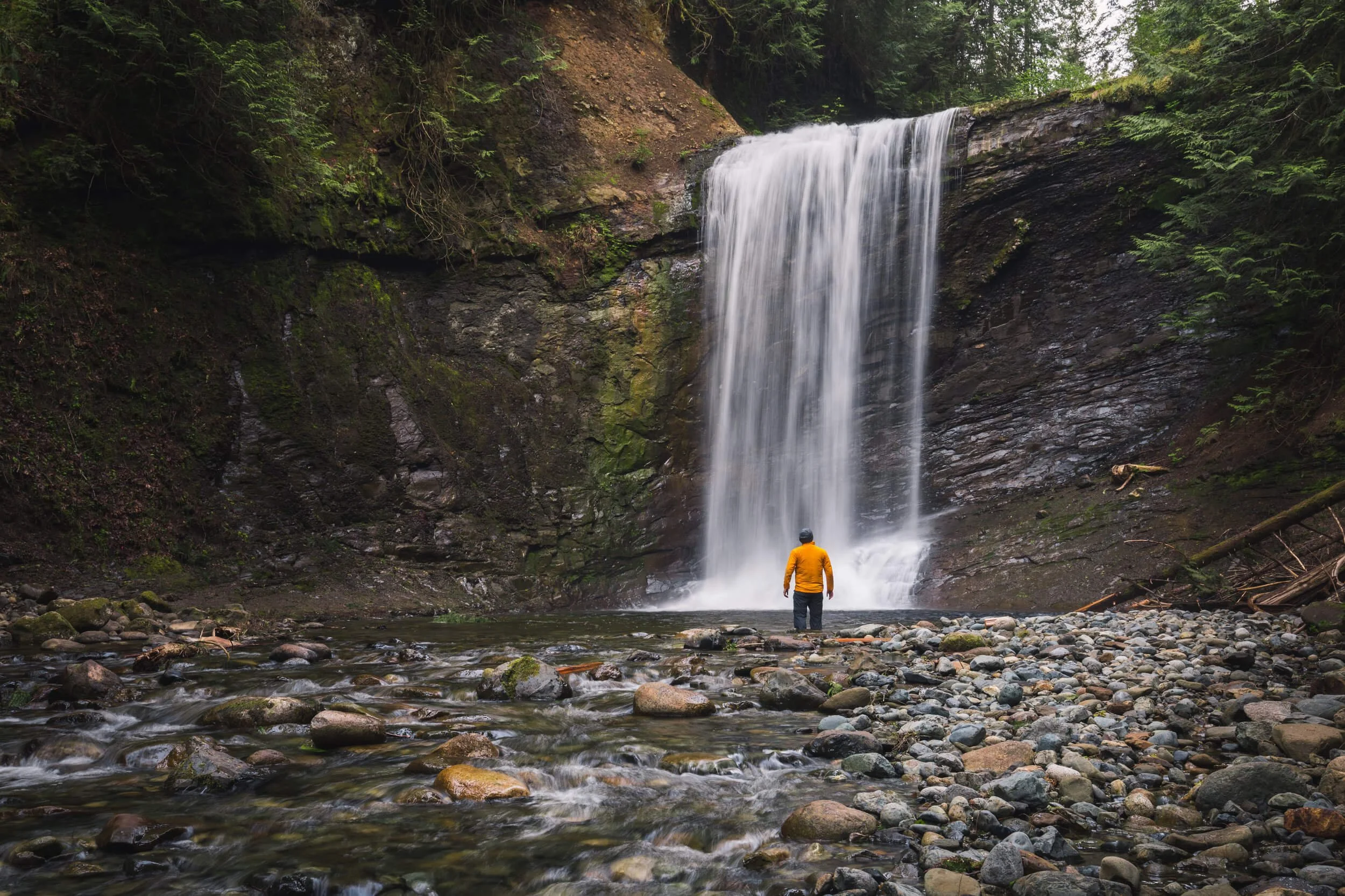 How to Hike to AMMONITE FALLS Near NANAIMO — Seeing the Elephant ...