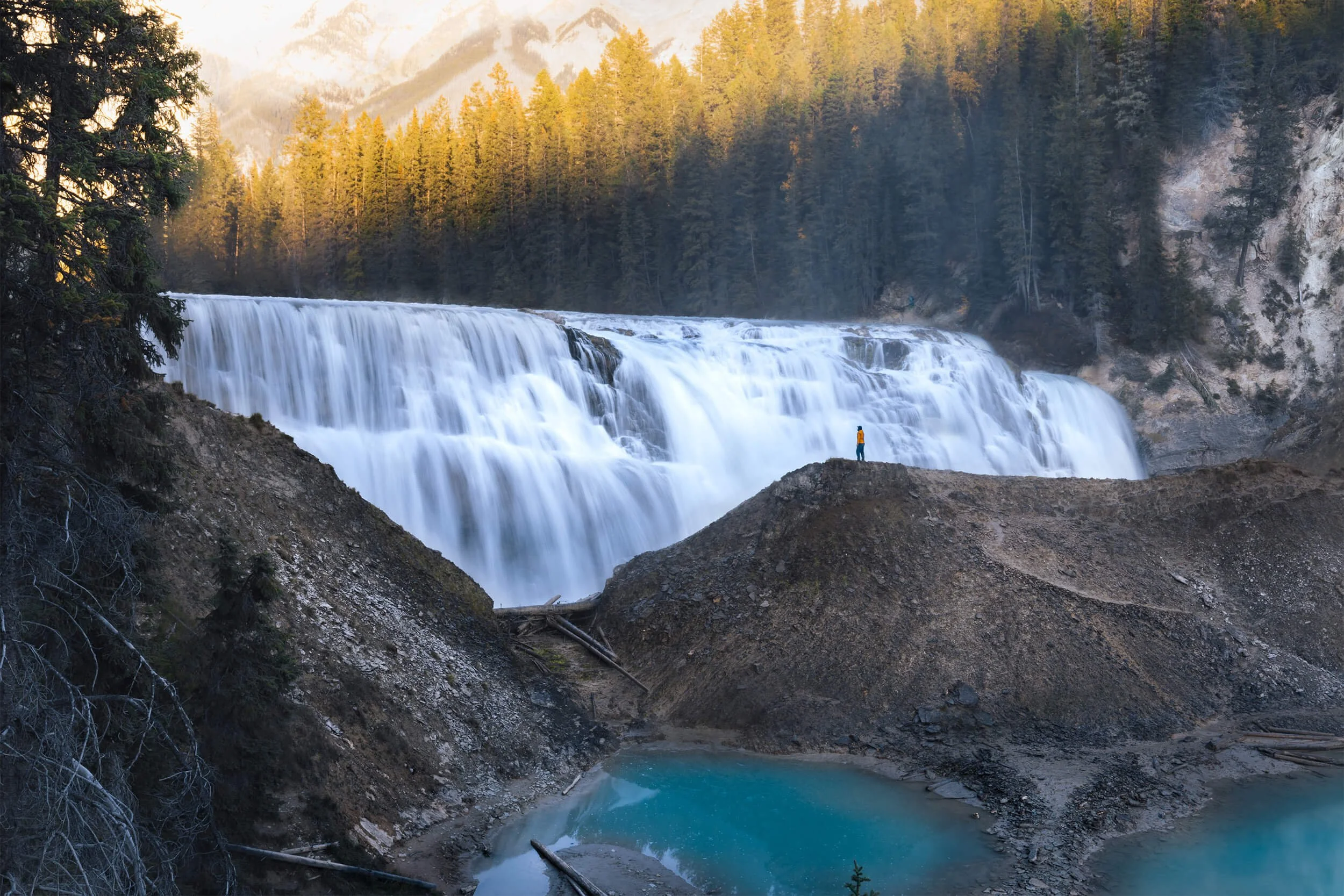 How to Visit TANGLE CREEK FALLS in JASPER NATIONAL PARK — Seeing the ...