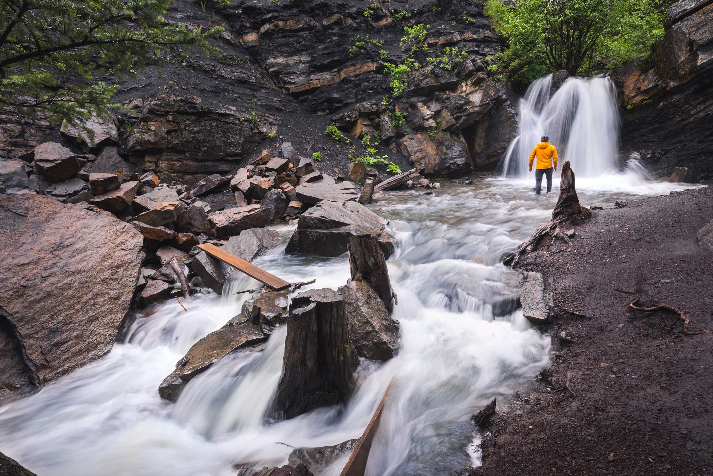15 AMAZING CROWSNEST PASS WATERFALLS — Seeing the Elephant | Canada ...