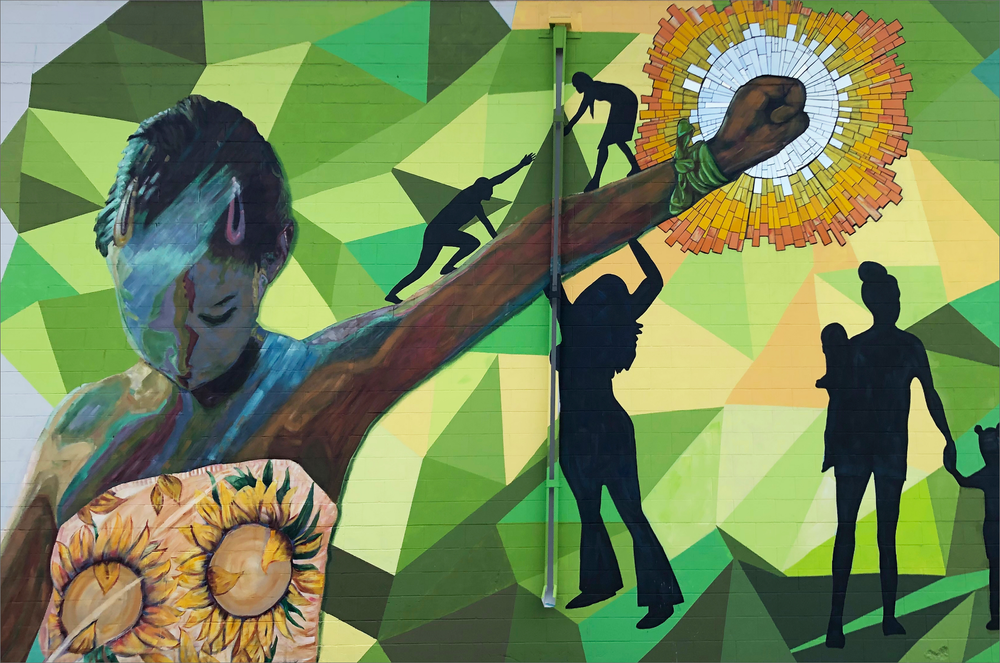 Claudia Valentino + Daniela Bianchini — Chroma Zone Mural & Art Festival