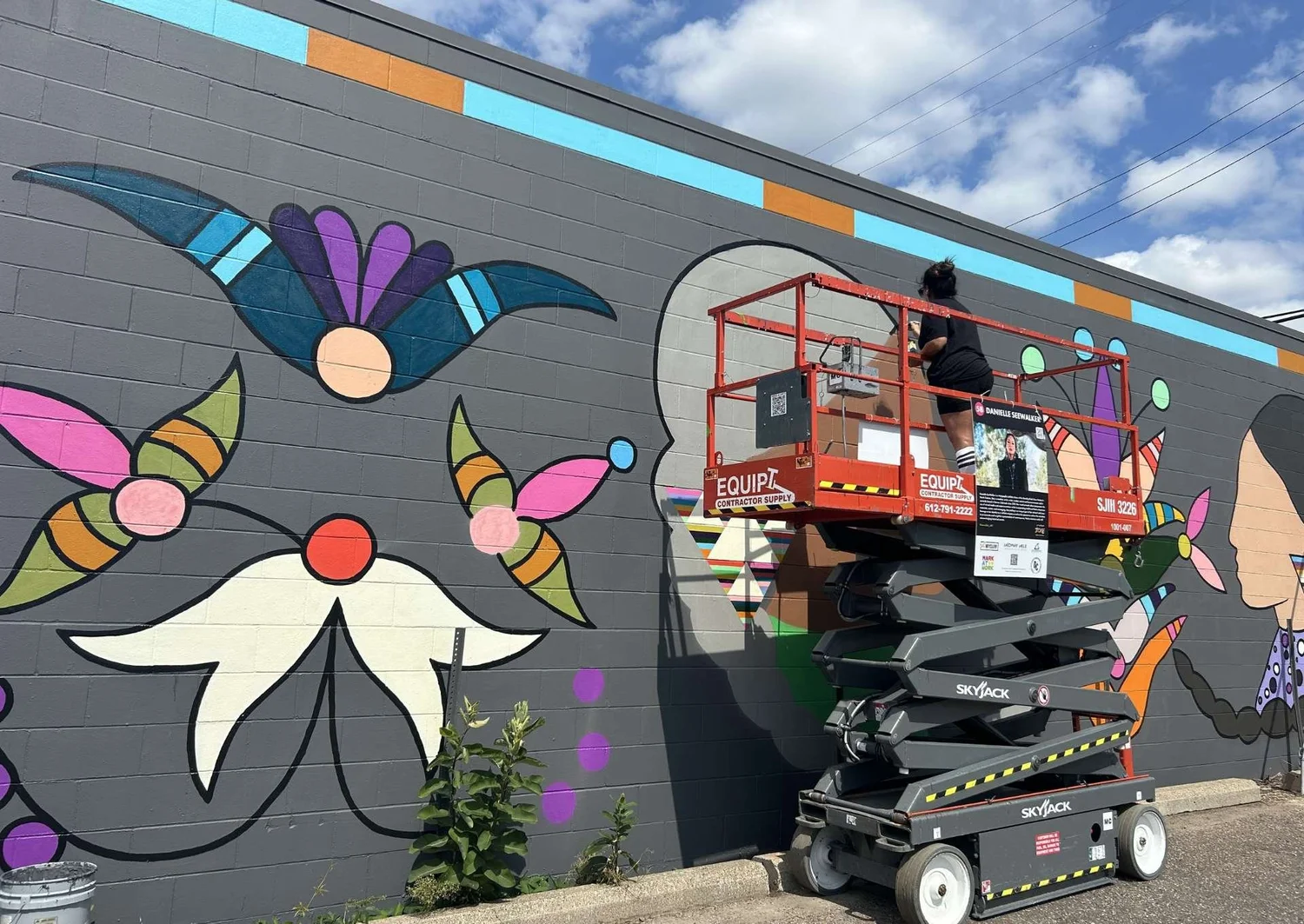 Danielle SeeWalker — Chroma Zone Mural & Art Festival