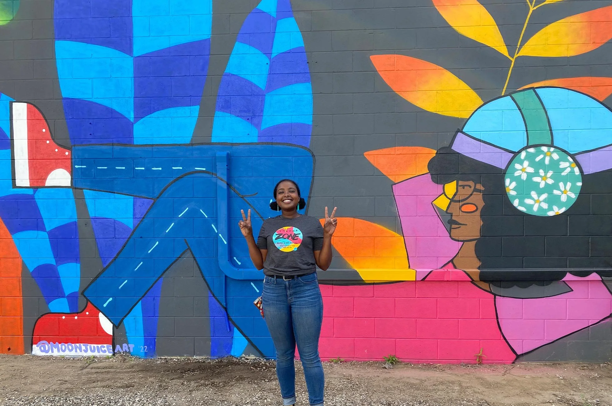 Hibaaq Ibrahim — Chroma Zone Mural & Art Festival