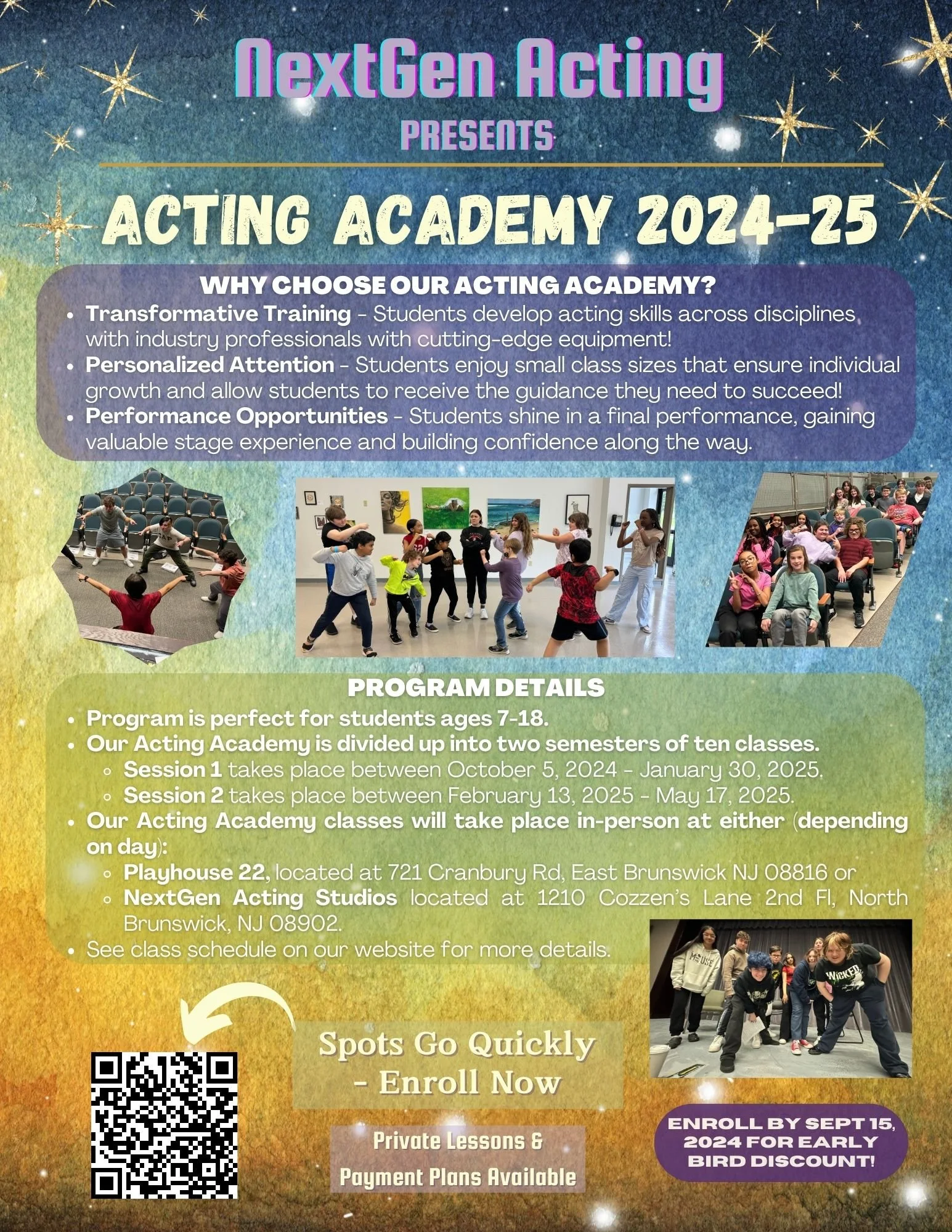 Enroll Now For Acting Academy Best New Jersey Acting School For Kids