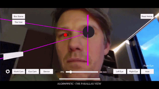 Face Tracking on the iPhoneX creates realistic 3D and Parallax ...