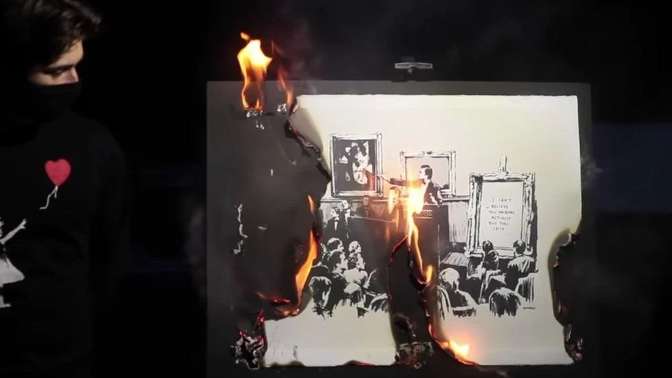 And Prometheus Gave The People Fire: How Burnt Banksy Burned a Banksy ...