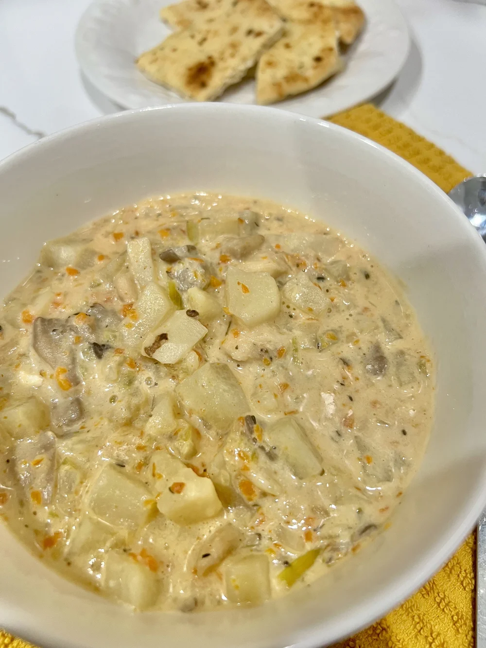 Clamless Vegan Chowder — The Shauné Life
