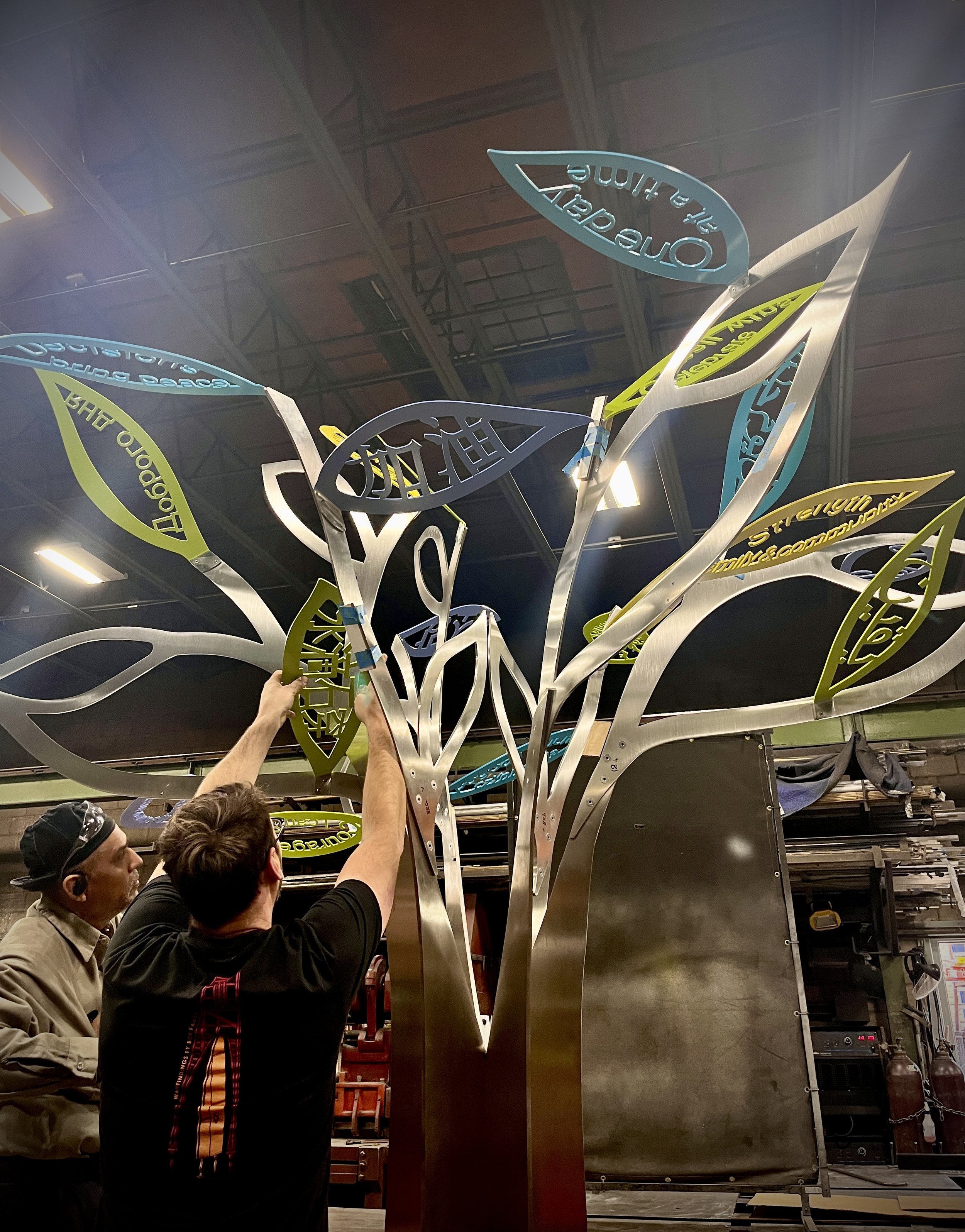 Making “Tree of Life” — Janet Austin Art