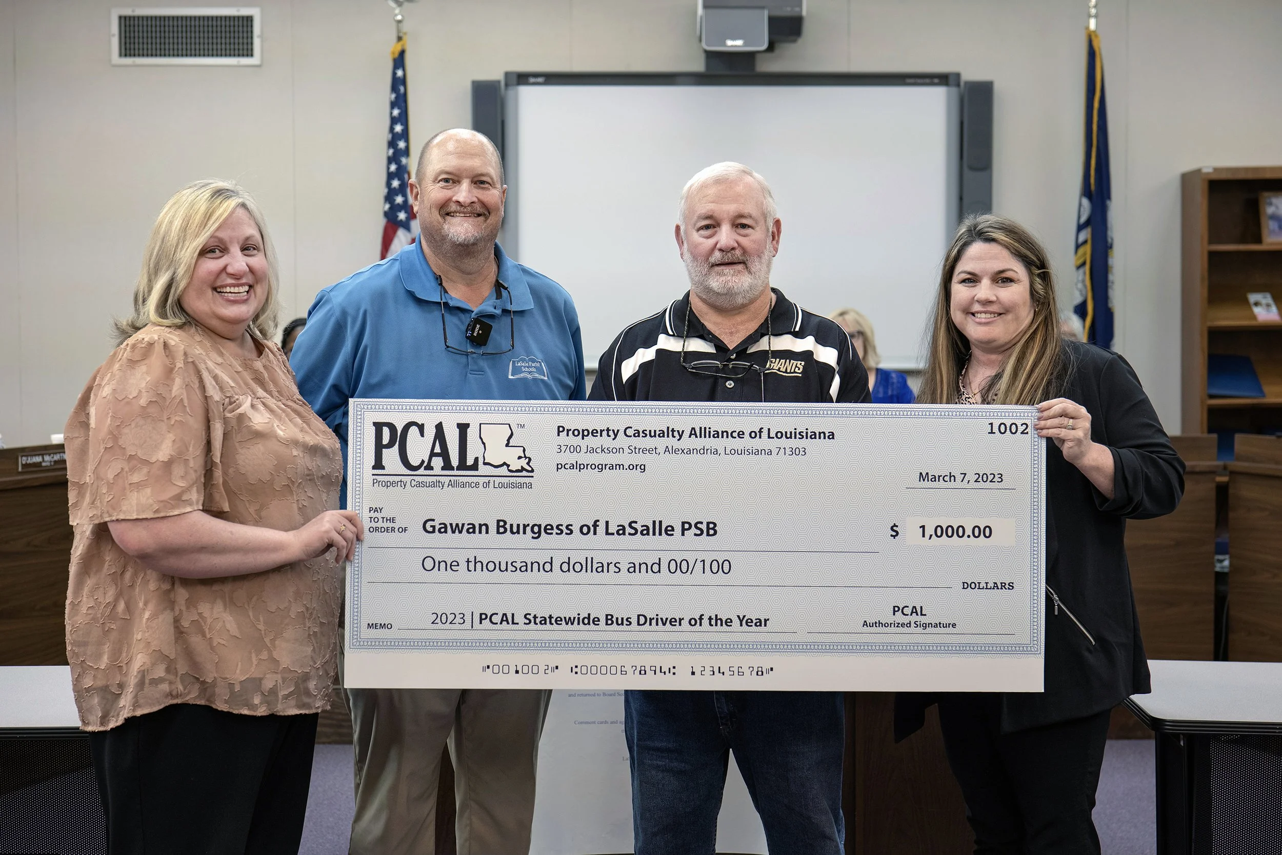 PCAL Names Gawan Burgess 2022-2023 Statewide Bus Driver of the Year ...