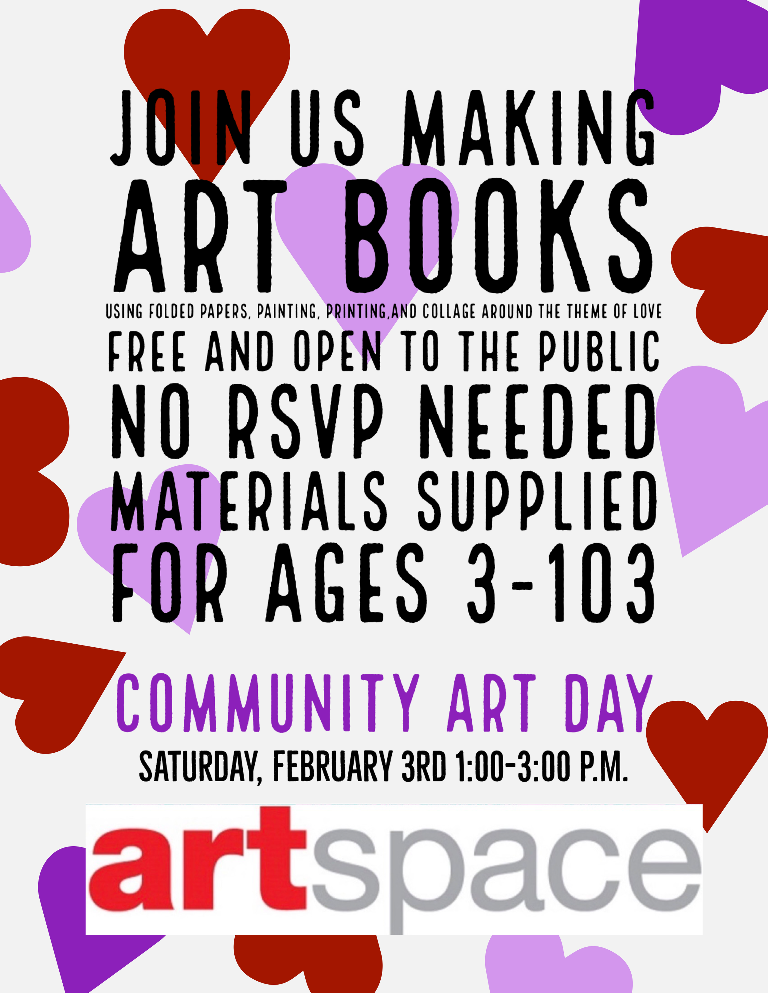 February Community Art Day — Artspace