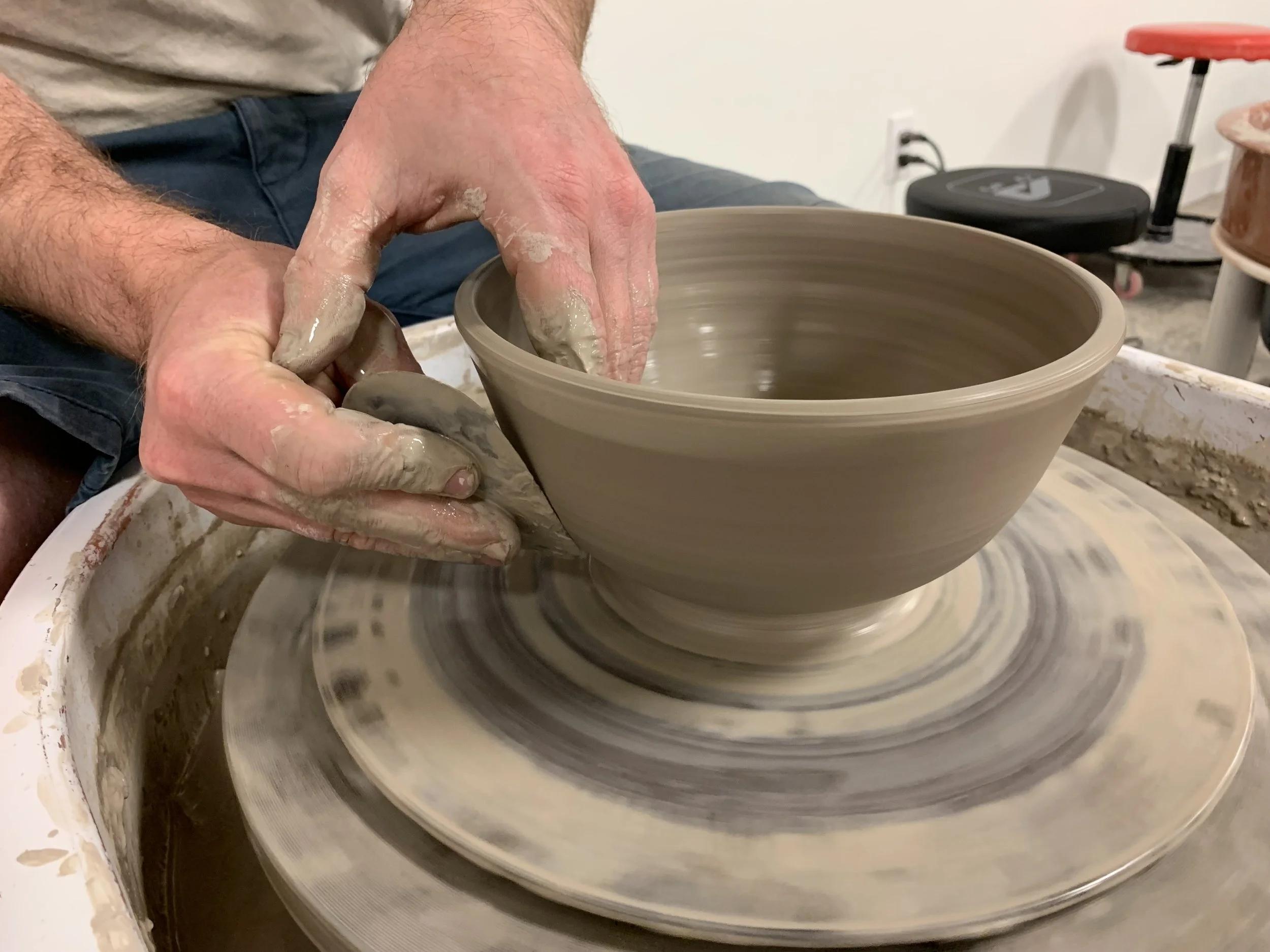 Try the Potter's Wheel — Old School Farm Pottery