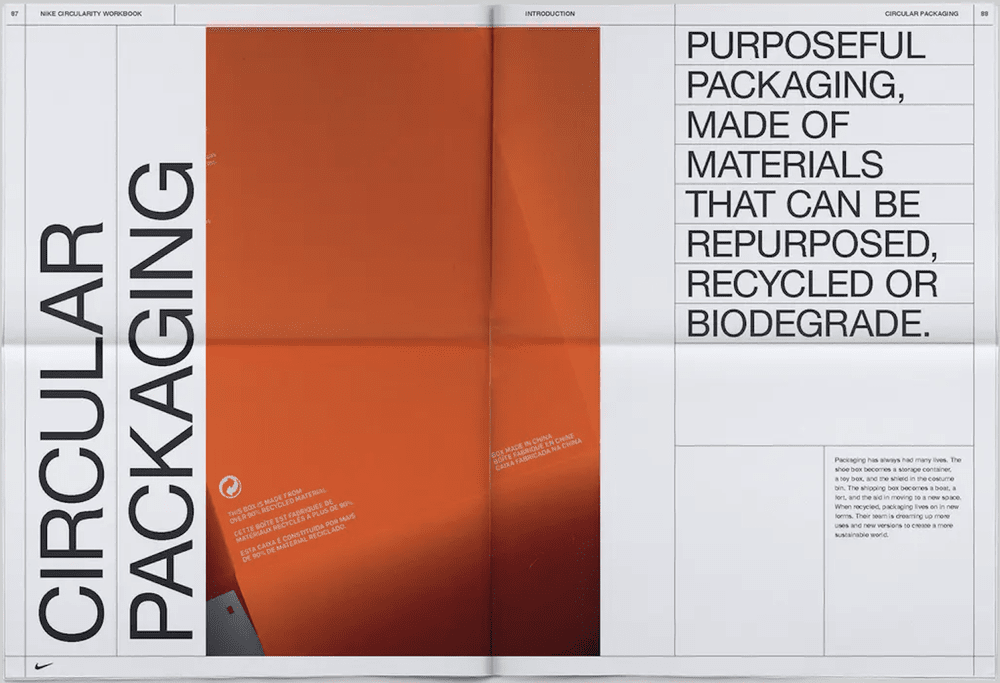 Nike Circular Design Guide - Packaging — PETRA KNAPP