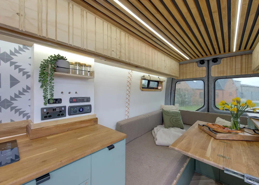 Willow - Spacious & stunning campervan conversion with induction hob ...
