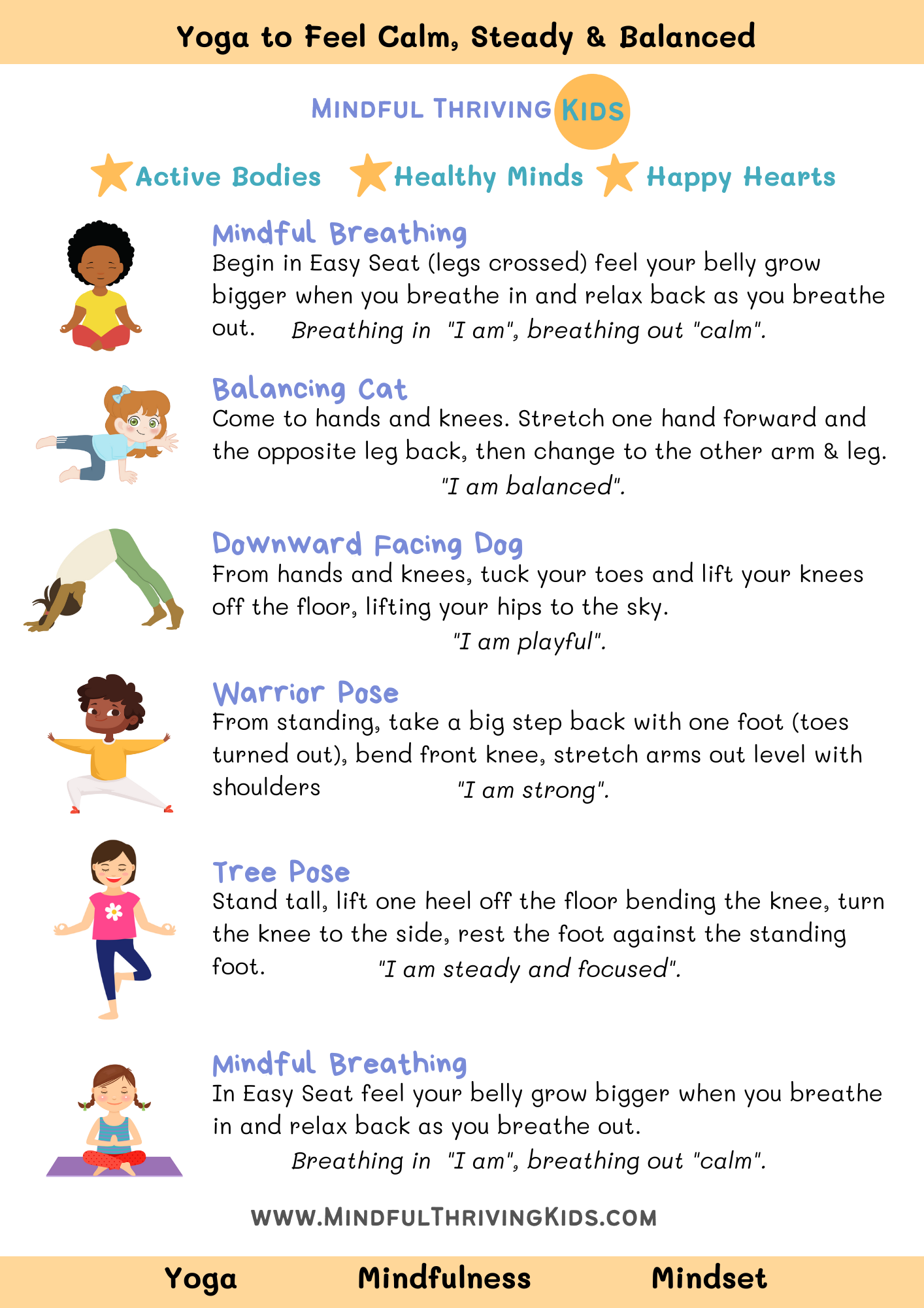 Yoga Poster Freebie — Mindful Thriving Kids