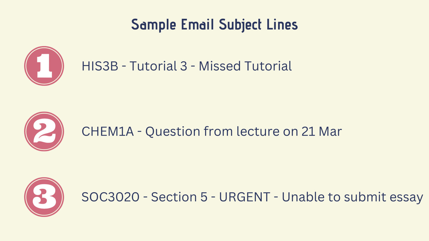 How to Email Your Lecturer or Tutor (Part Three) — my academic family