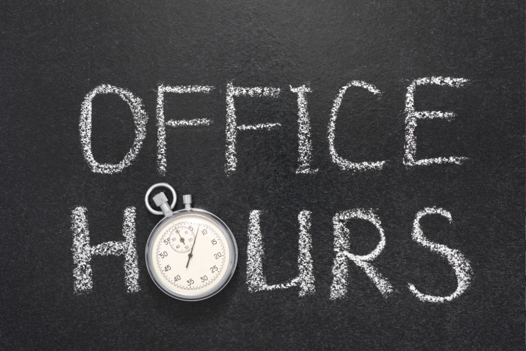 What Are 'Office Hours'? A Guide for University Students — my academic ...