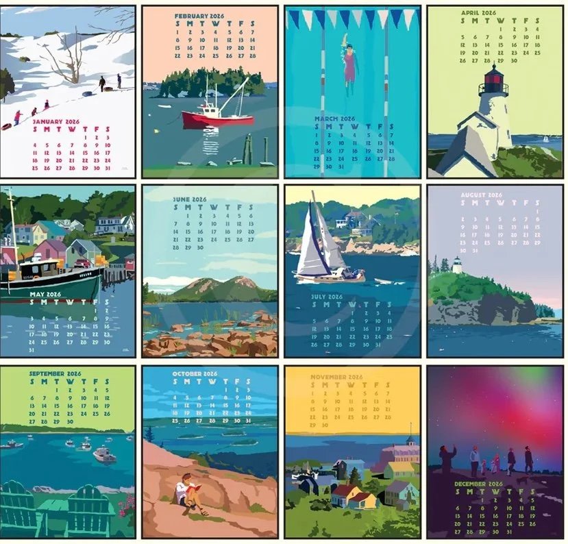 2026 Abacus Calendar — Window Panes MDI