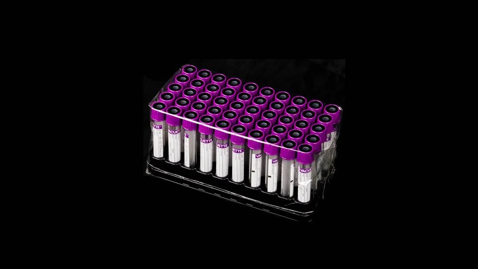 6 mL | K2 EDTA | Royal Blue Top | BD Vacutainer® Specialty Tube | 100 ...