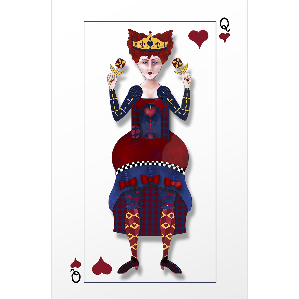 Exploring the Many Sides of the Queen of Hearts — Erika Karl Studio ...
