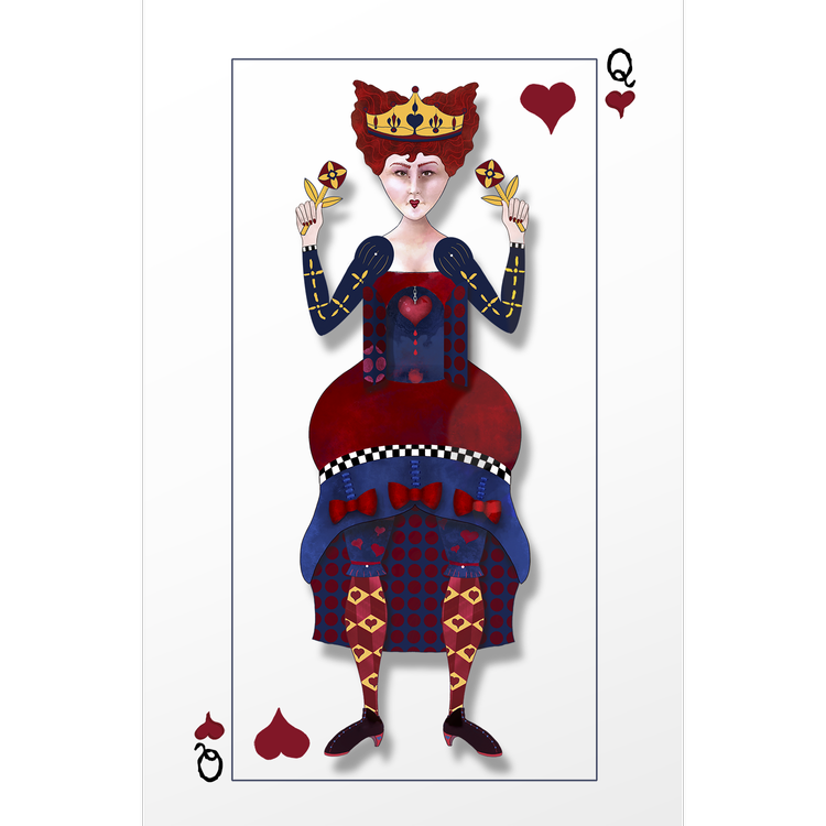Exploring the Many Sides of the Queen of Hearts — Erika Karl Studio ...