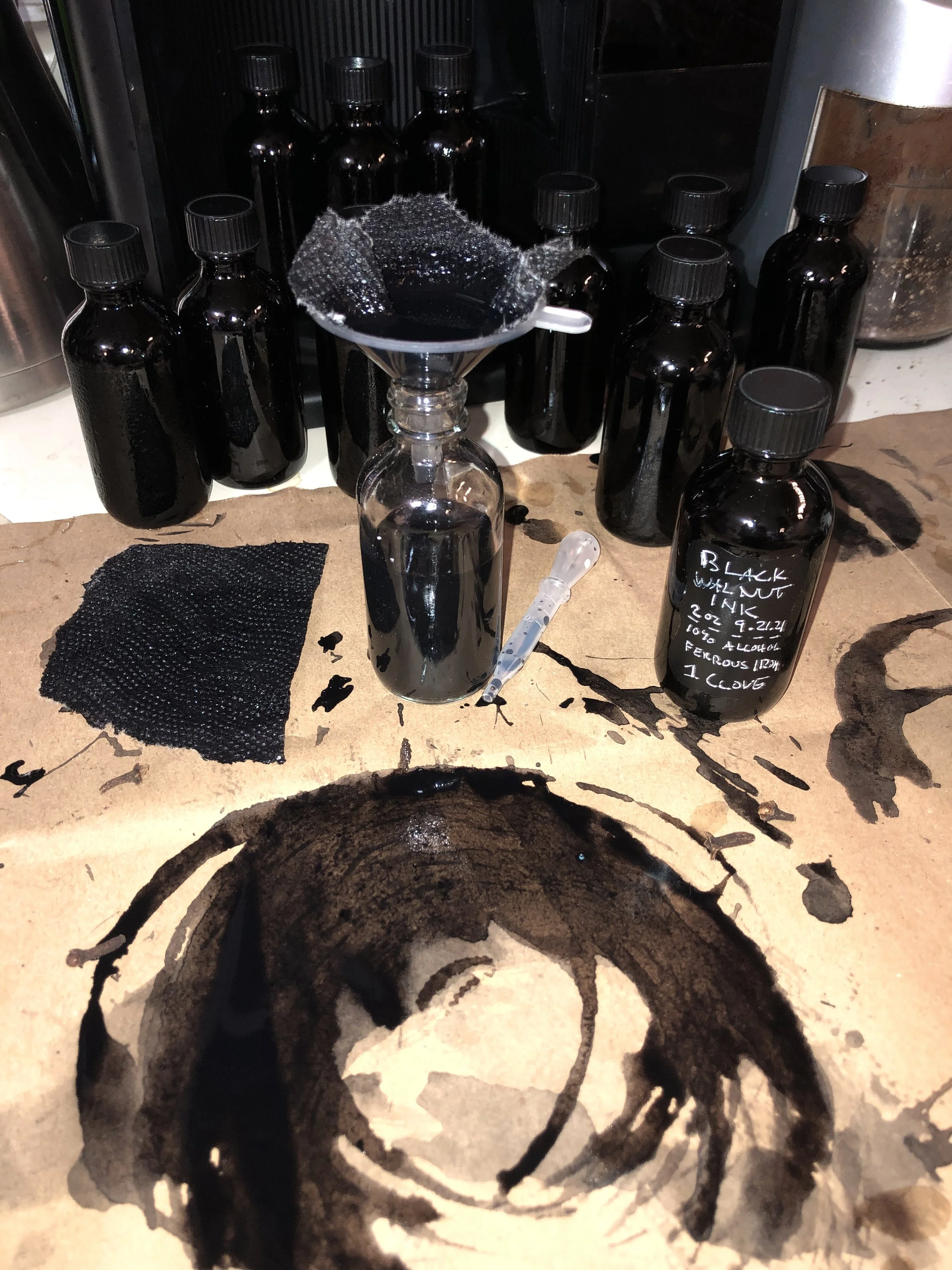 Erika's Some-Nonsense Black Walnut Ink Recipe — Erika Karl Studio