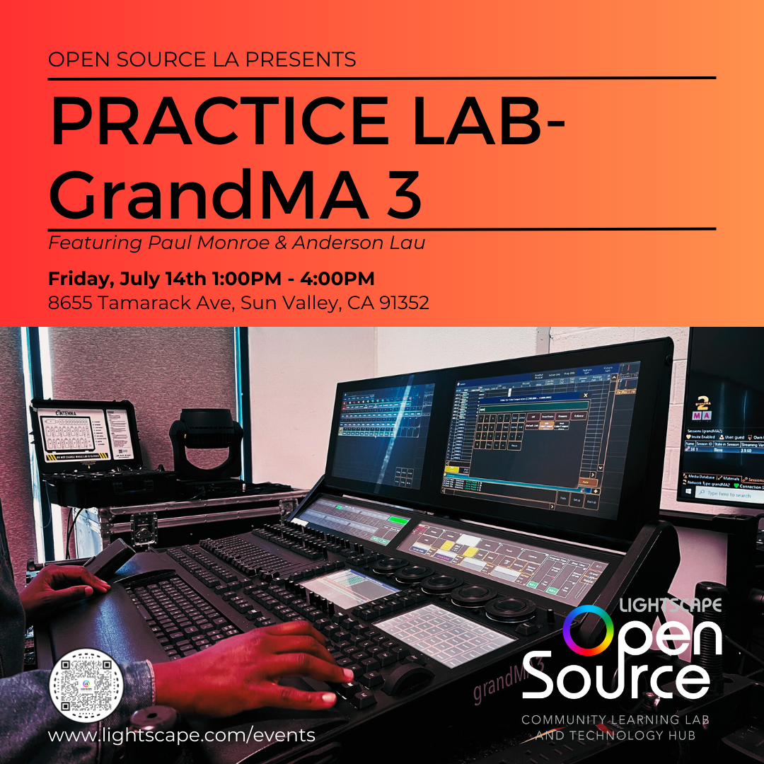 Practice Lab - GrandMA3 — Lightscape Lighting & Equipment