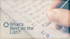 335: What's Next on the List? — Take Control ADHD