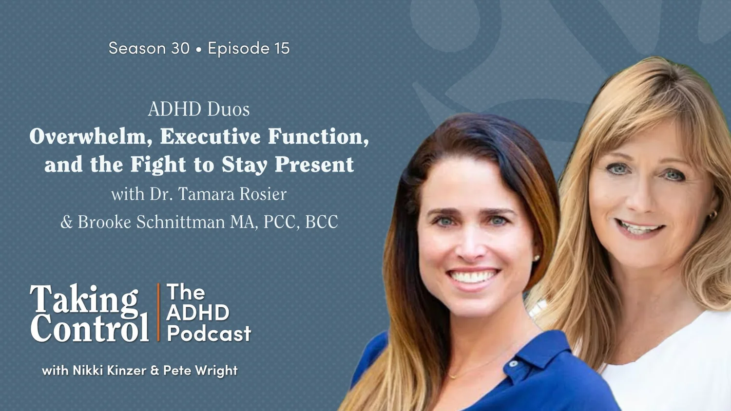 ADHD Duos • Overwhelm, Executive Function, and the Fight to Stay Present with Tamara Rosier ...