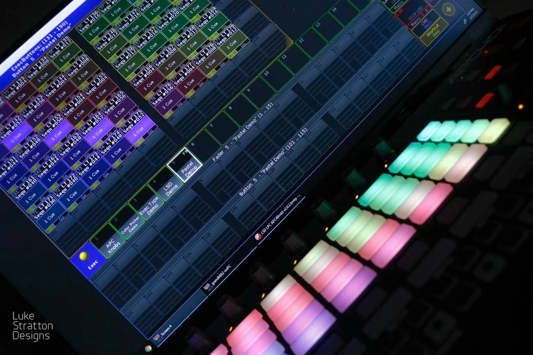 LIGHTING PERFORMANCE CONTROLLER: APC40MKII — The Light Side LLC