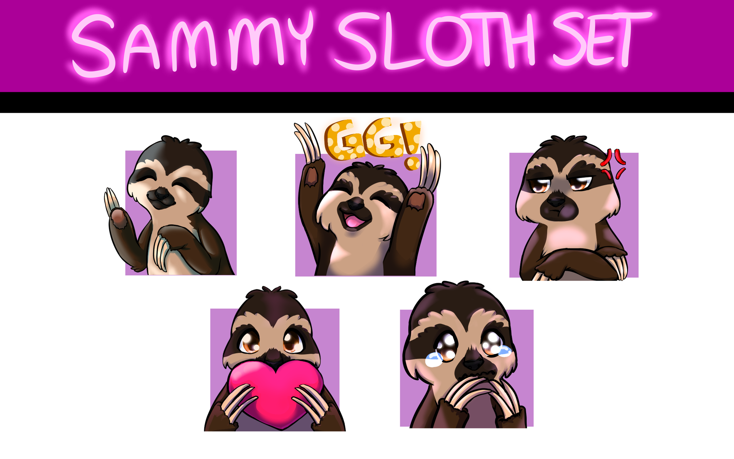 Emote Sets — ArtyBondii