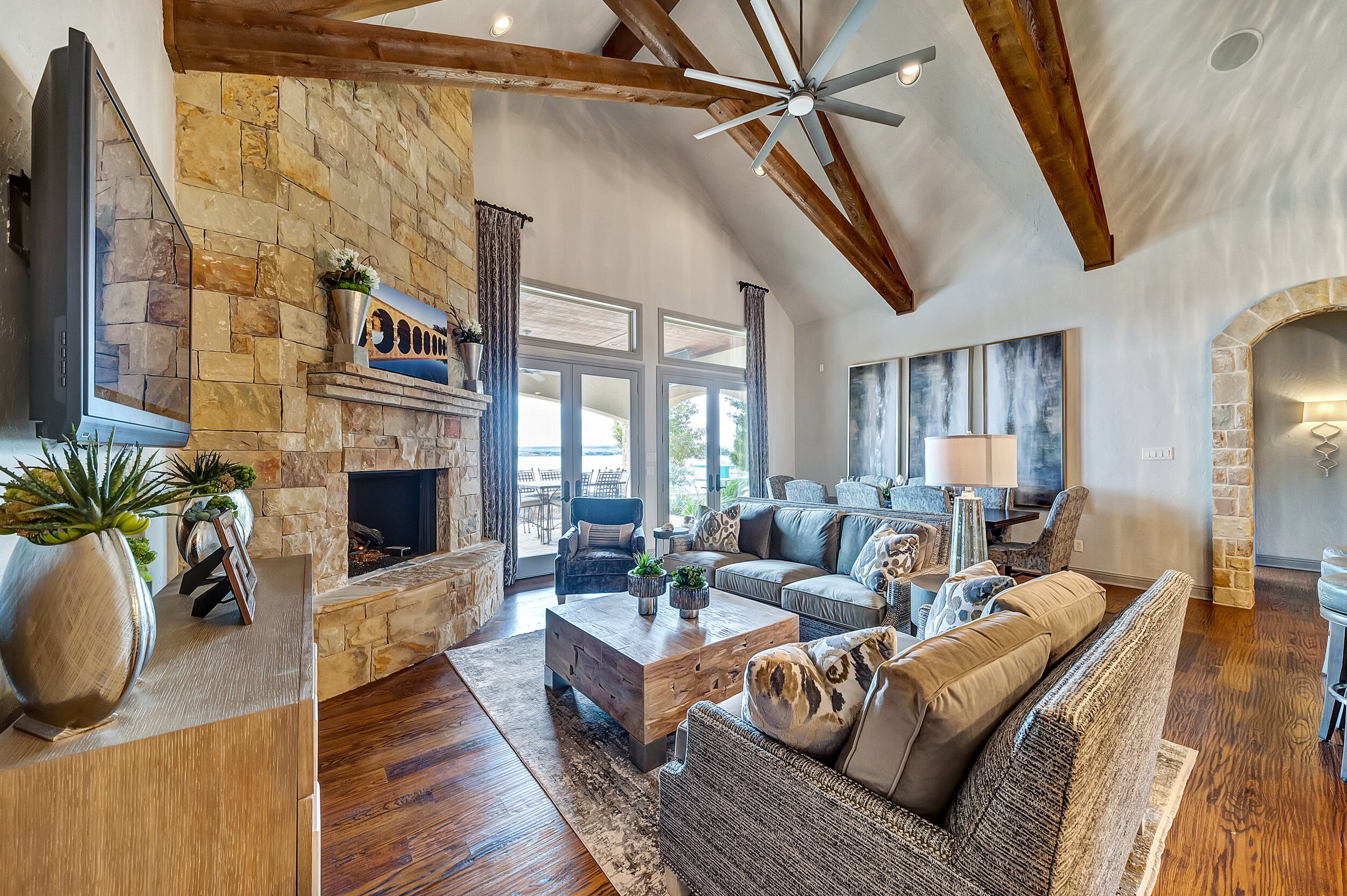 Modern Ranch Style House Interior