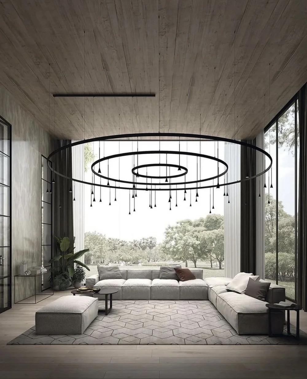 A Circular Motion | Transitional Interior Design in DFW | SSI