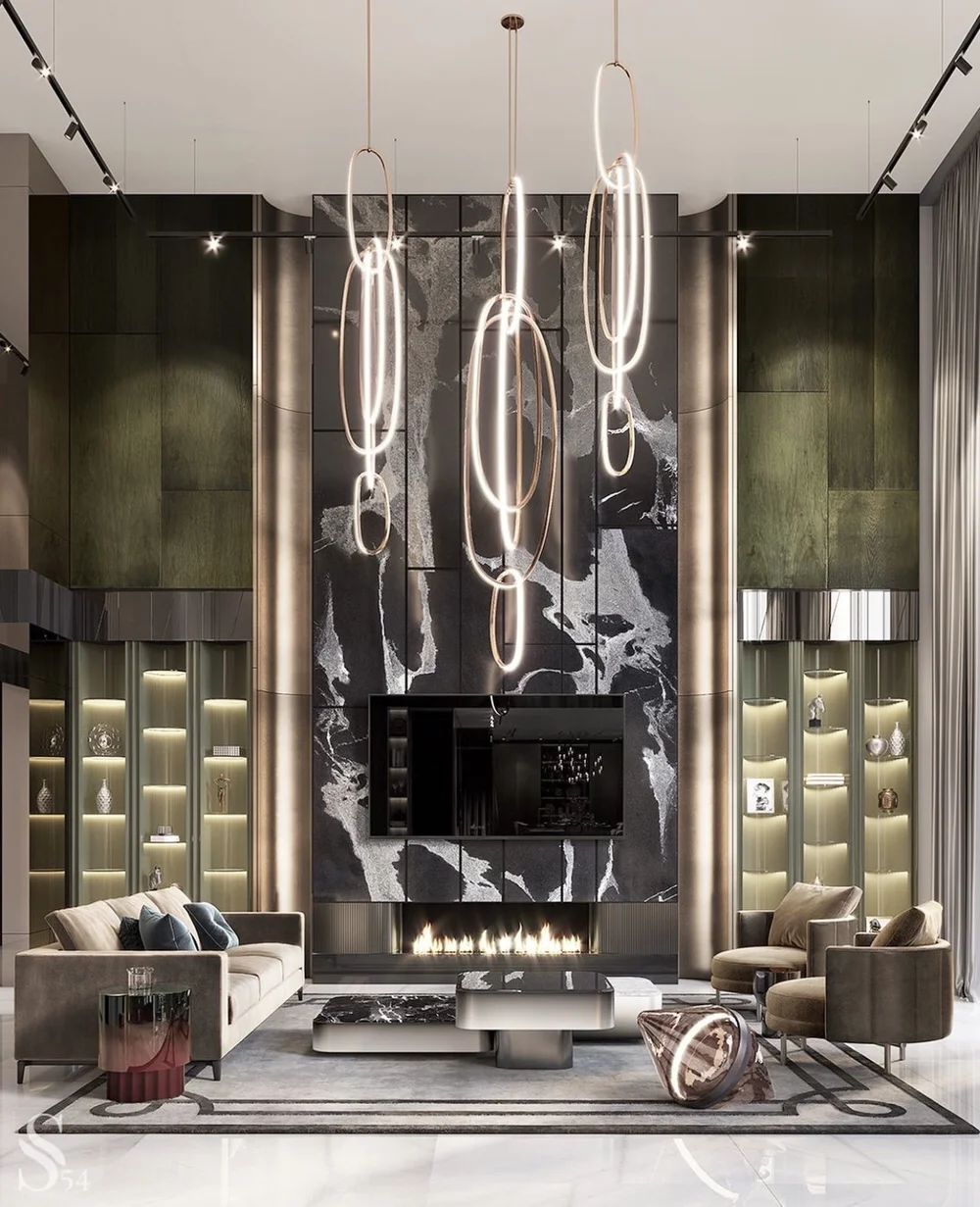 A Circular Motion | Transitional Interior Design in DFW | SSI