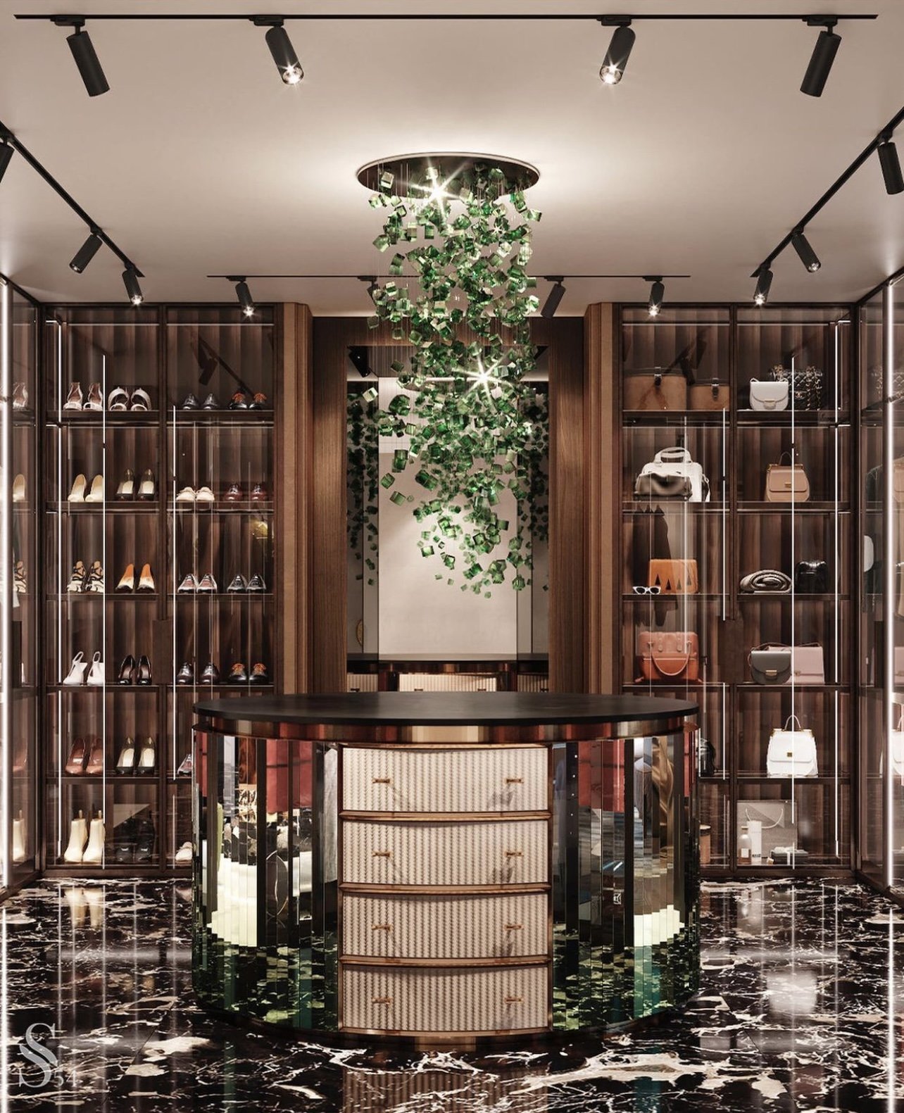 A Gem of a Color | Modern Interiors in Dallas-Fort Worth | SSI